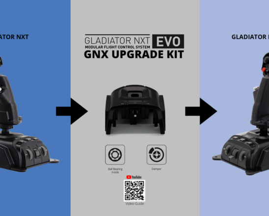 NXT Upgrade and KG12 gen2 are now available – VKB FSC Europe