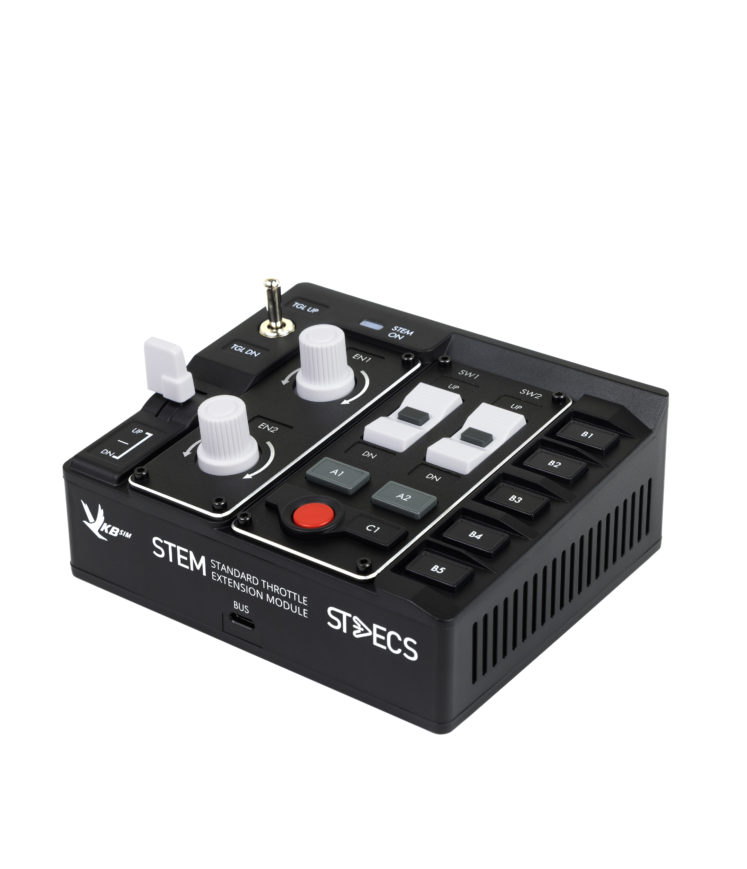 STECS STEM (Standard Throttle Extension Module) – VKB FSC Europe